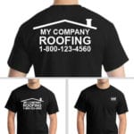 Personalized Shirts For Roofing Company