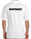 Custom Maintenance Polo Shirt