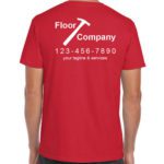 Flooring Contractor Work Shirt | TshirtbyDesign.com