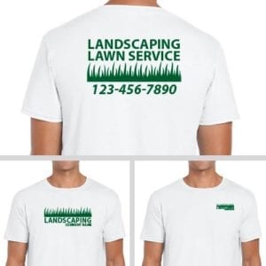 Personalized Landscaping Company Shirts | TshirtByDesign.com