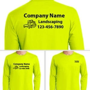 Lawn Care Service Work Uniform | TshirtnyDesign.com