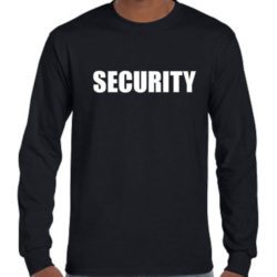Buy Custom Security Shirts for Guards & Event Staff