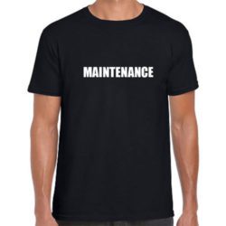 Maintenance Staff t-shirts