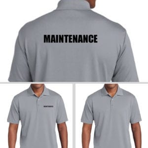 Maintenance Work Uniforms: Personalized Maintenance Crew Work