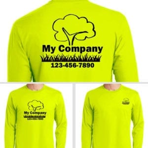 Personalized Landscaping Company Shirts | TshirtByDesign.com
