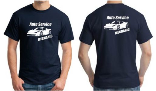 Auto Service Mechanic T-Shirt: Standard Uniform | TshirtbyDesign.om