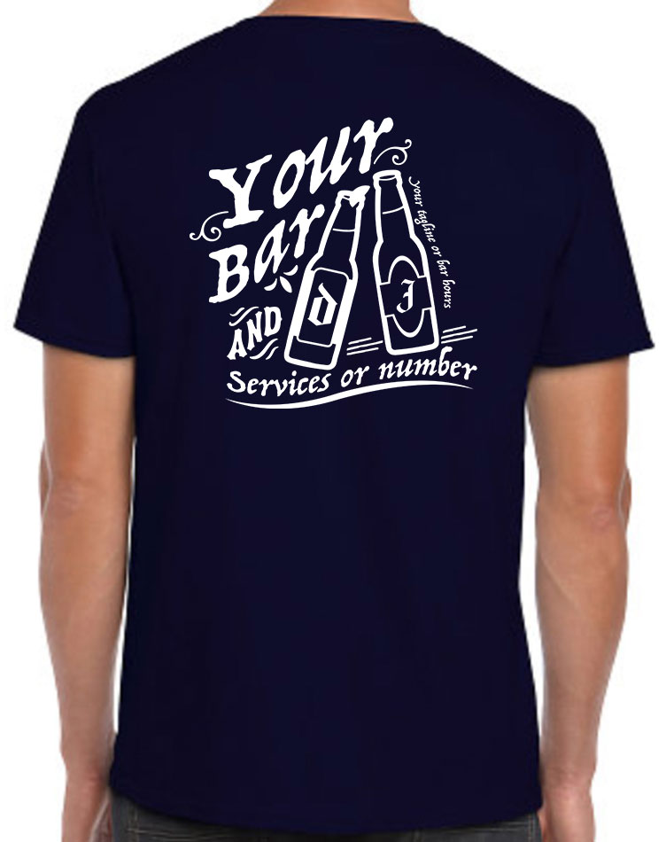 Blue Colored Shirts For Your Bar Staff
