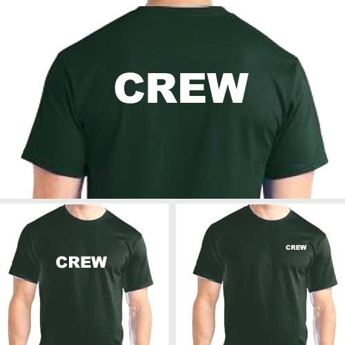 Crew t-shirts - Small to 5Xlarge | TshirtByDesign.com