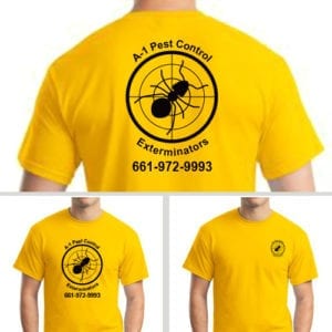 Personalized Pest Control Business Shirts | TshirtByDesign.com