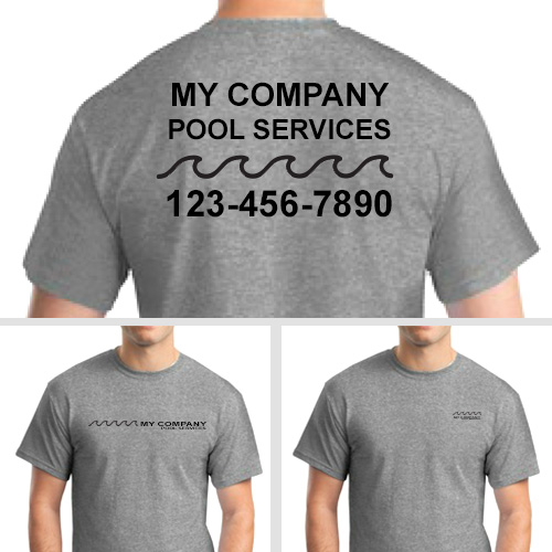 Pool Service Uniform Shirt