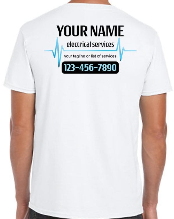 Electrical Pulse Work Uniform - Full Color Shirts | TshirtbyDesign