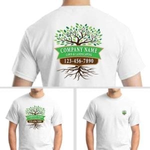 Personalized Landscaping Company Shirts | TshirtByDesign.com