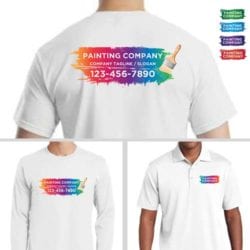 House Painters Brush Uniform - 5 Color Choices | TshirtbyDesign.com