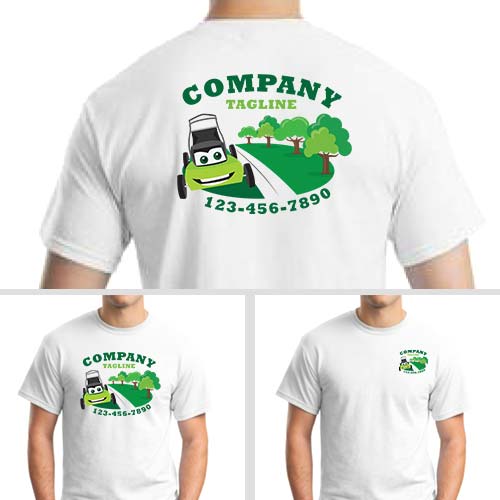 Lawn Mower Service Uniform - Custom Shirts | TshirtbyDesign.com