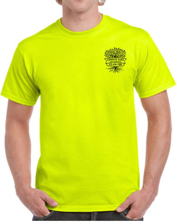 Tree & Lawn Work Shirt | TshirtbyDesign.com