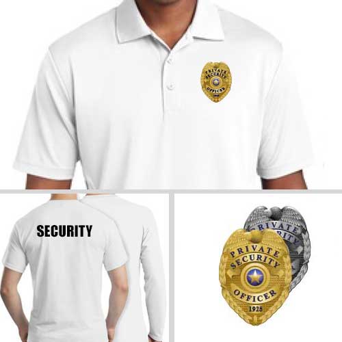 Police Badge Security Uniforms: Security Shirts | TshirtbyDesign.com