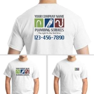 Plumbing Company Shirts: Personalized Uniforms | TshirtByDesign.com