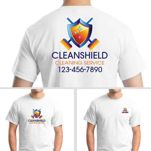 Cleaning Crew Staff Shirts: Custom Cleaning Shirts | TshirtbyDesign.com