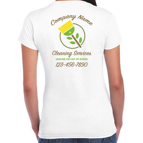 Organic House Cleaning Shirts Custom Uniforms TshirtbyDesign Organic House Cleaning Shirts Custom Uniforms TshirtbyDesign