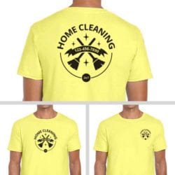 Custom Printed Cleaning Uniforms | TshirtbyDesign.com