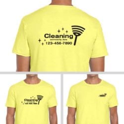 House Cleaning Services Work Shirts | TshirtbyDesign.com