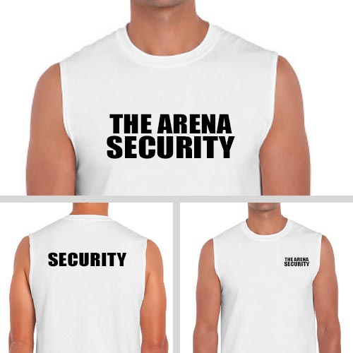 Custom Printed Security Tank Tops | TshirtbyDesign.com