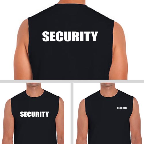 Security Tank Tops: Printed Security Shirts | TshirtbyDesign.com