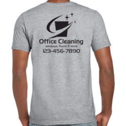 Office Cleaning Work Shirts - Custom Printed Work Shirts