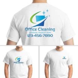 Custom Printed Cleaning Uniforms | TshirtbyDesign.com