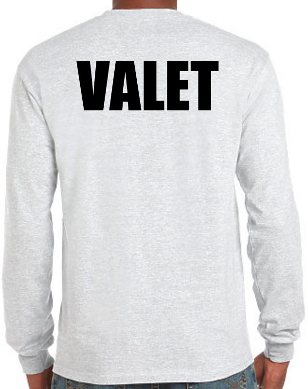 Long Sleeve Valet Uniforms | Valet Company Work Shirts