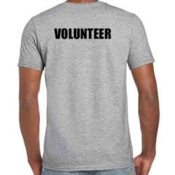 Volunteer Shirts- small to 5xlarge in 8 colors | TshirtByDesign.com