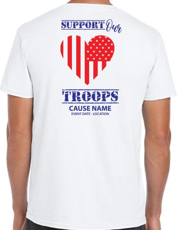 Support Our Troops Shirts - Full Color | TshirtbyDesign.com