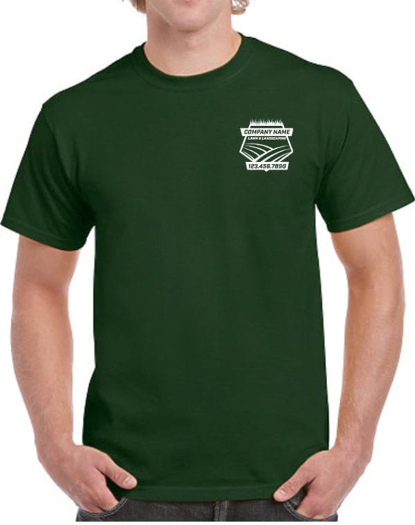 Landscaping Stripe Lawn Uniforms | TshirtbyDesign.com