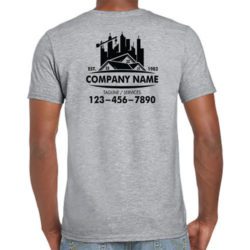 Custom Construction Shirts for Construction Company Shirts