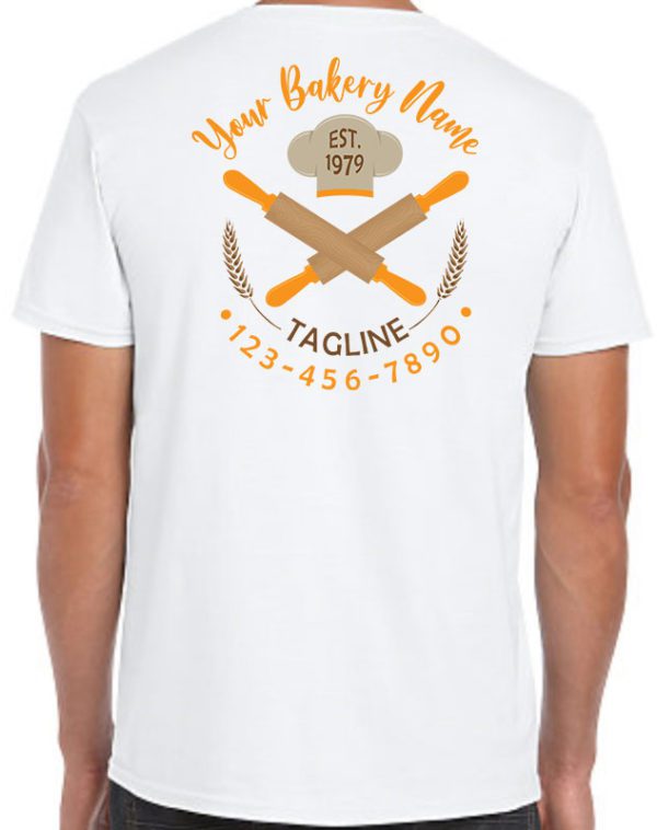 Buy Customised Bakery Chef Company Shirts -TshirtbyDesign.com