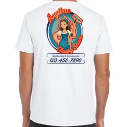 Custom Printed Cleaning Uniforms | TshirtbyDesign.com
